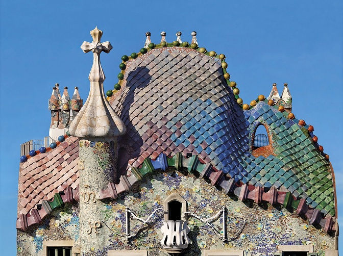 Dragon Iconography: Guide To Gaudí's Casa Batlló in Barcelona Spain