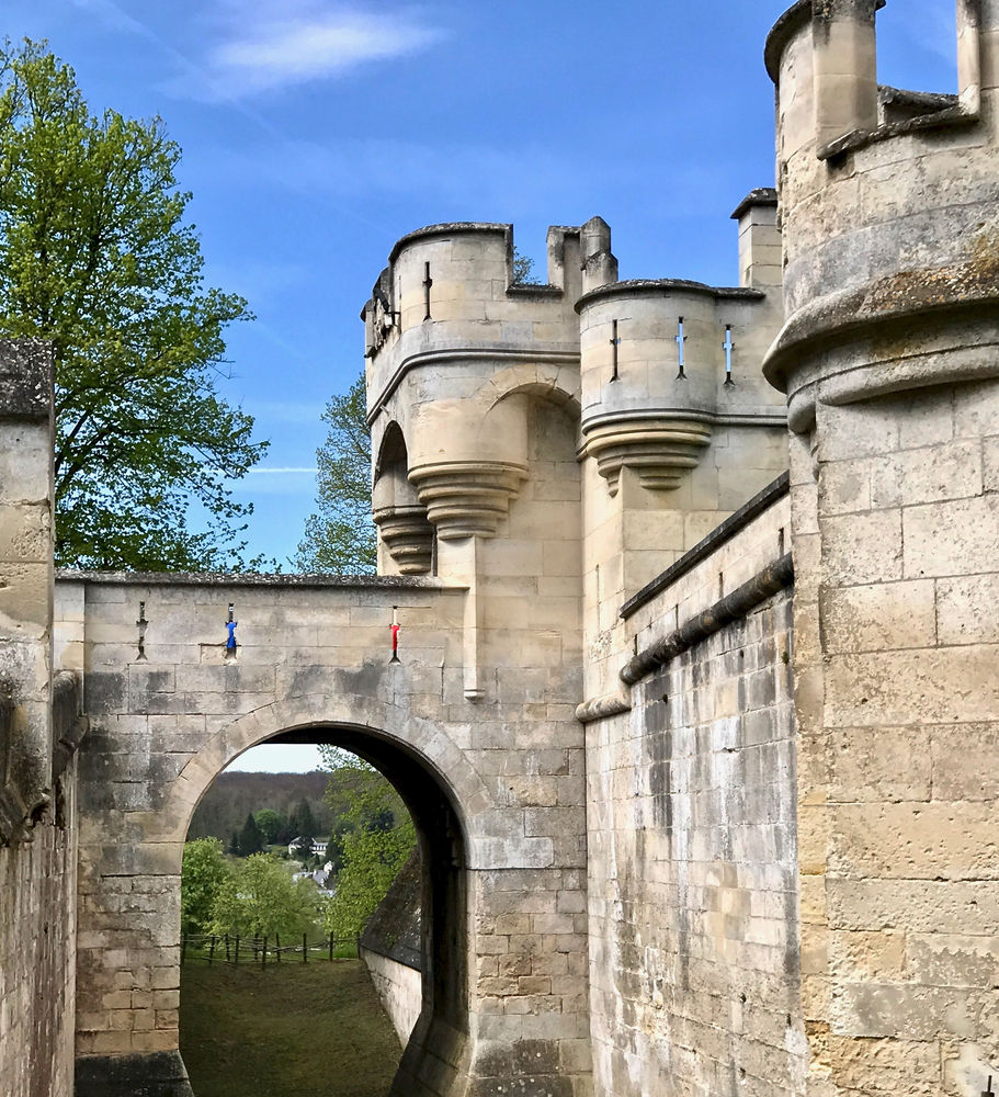 Merlin Magic at Pierrefonds Castle Outside Paris