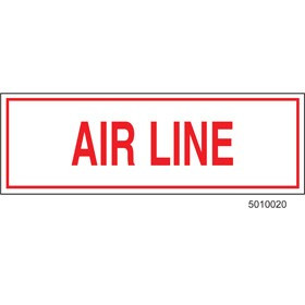 Air Line Sign 6000020 (6x2) | Ward FSS