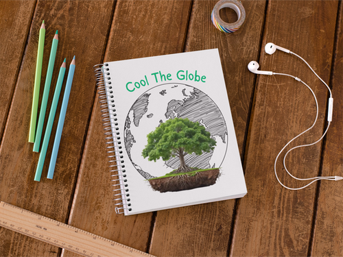 Cool the Globe Spiral Notepad for Environment Lovers | KRAZEFAN