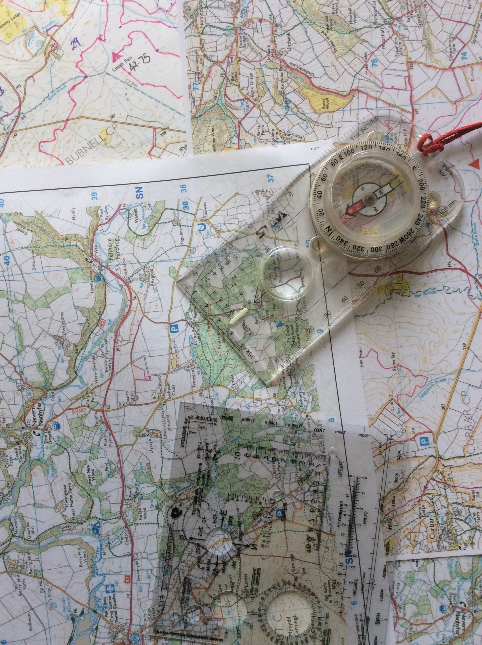 Orienteering training - ON FOOT