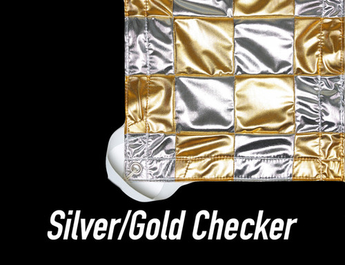 Silver / Gold Checker | Sparklite Rentals