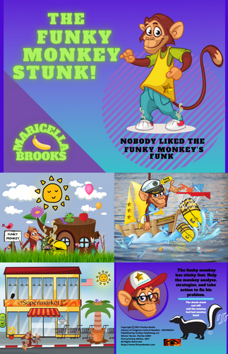 Poster: The Funky Monkey Stunk! | FireEye Books
