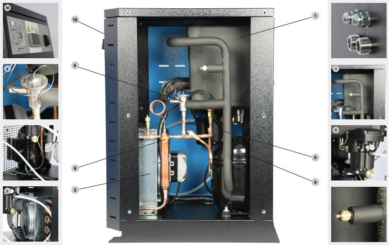 RDP Série Omega Air - Secadores de Ar por Refrigeração