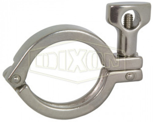 1.5" SINGLE PIN HD CLAMP 304 w/SERRATED WING NUT | Floco Process