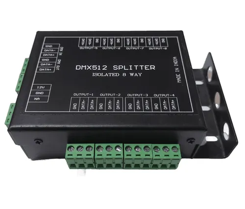 DMX512 Splitter 8 Way Connector | Anant Microsystems