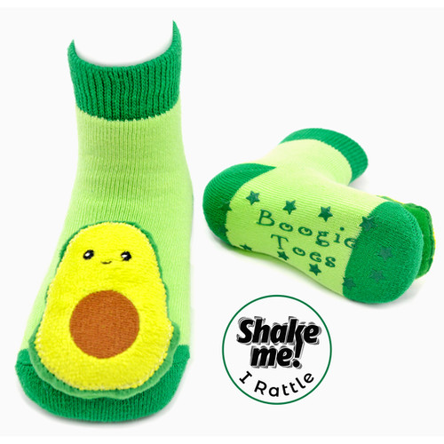 Little Avocado - Boogie Toes Rattle Socks | Piero Liventi Retail