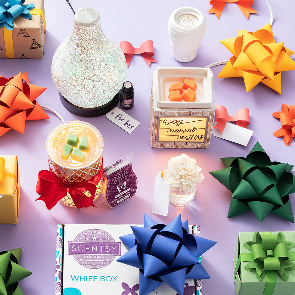 Scentsy Holiday items are here, making gift giving easy! Unique ideas