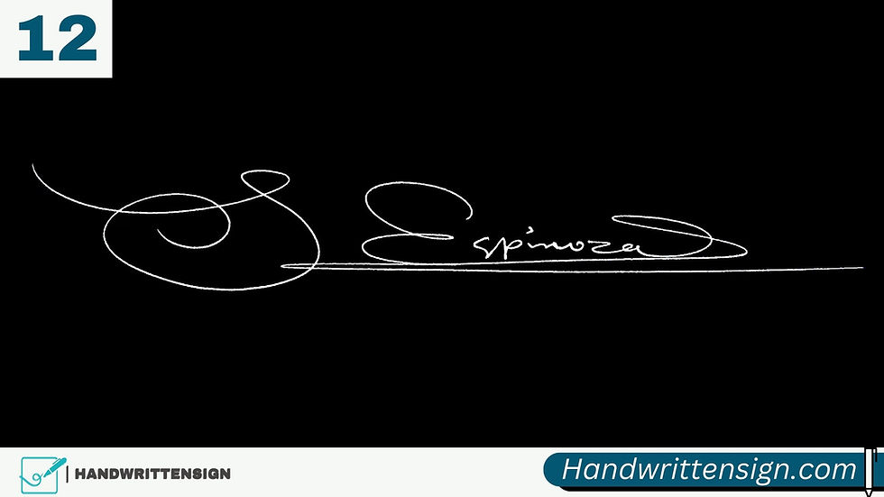 S Letter Signature Style With Examples in 2024