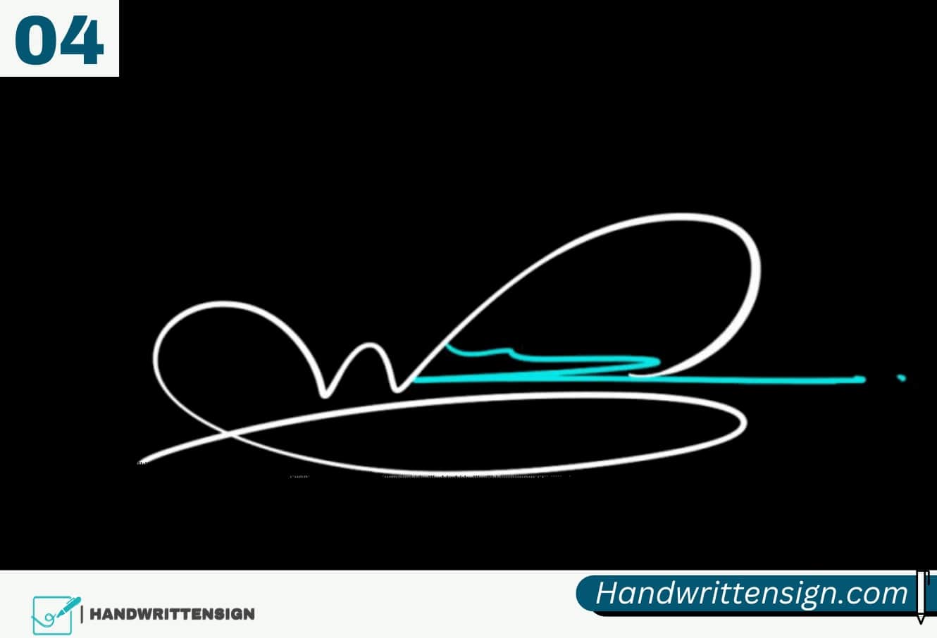 W Letter Signature Style With Examples in 2025