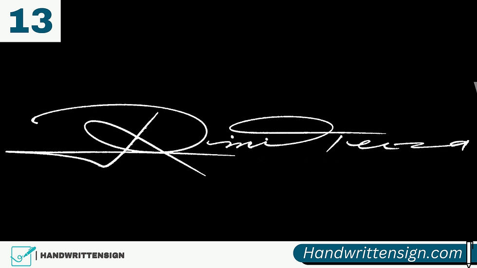 R Letter Signature Style With Examples in 2024