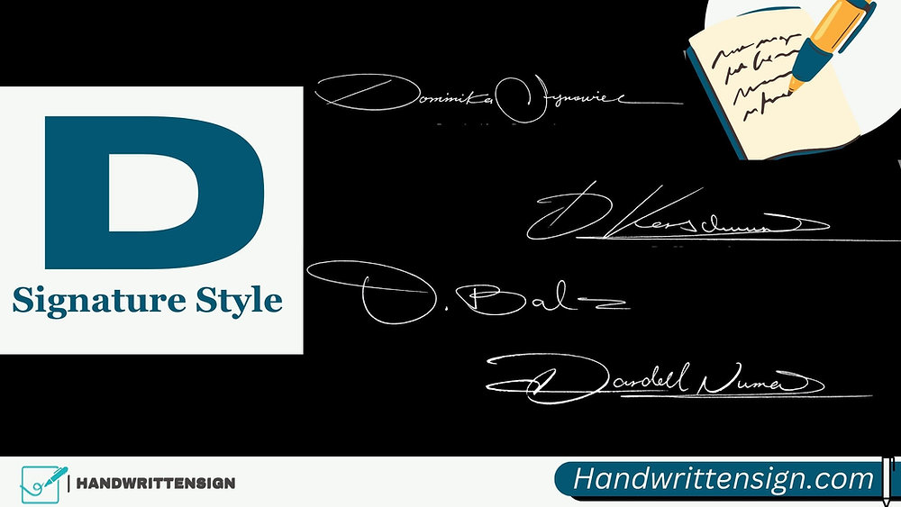 30+ Signature Ideas for Letter D In 2025 (With Examples)