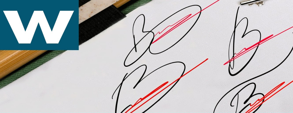 W Letter Signature Style With Examples in 2025