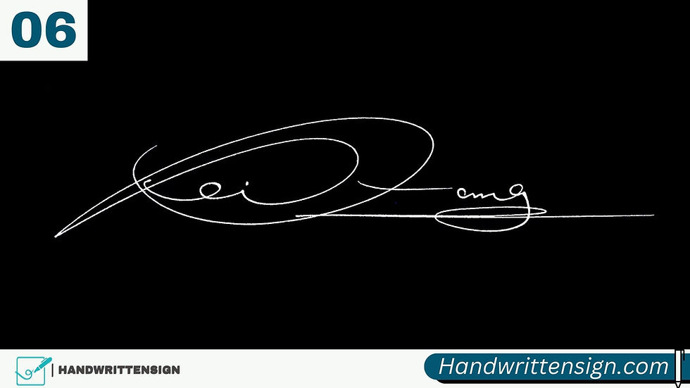 F Letter Signature Style With Examples in 2024