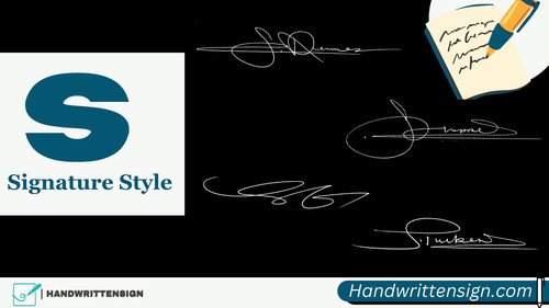 S Signature Letter Style For Your Name | Handwritten Signature ...