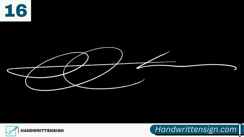 C Letter Signature Style in 2025 | HandwrittenSign