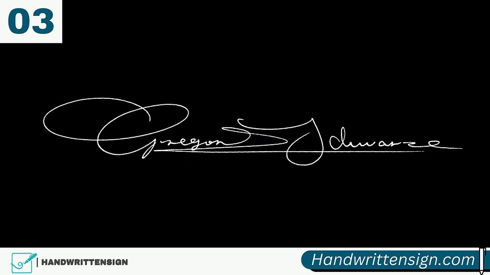 G Letter Signature Style With Examples in 2024