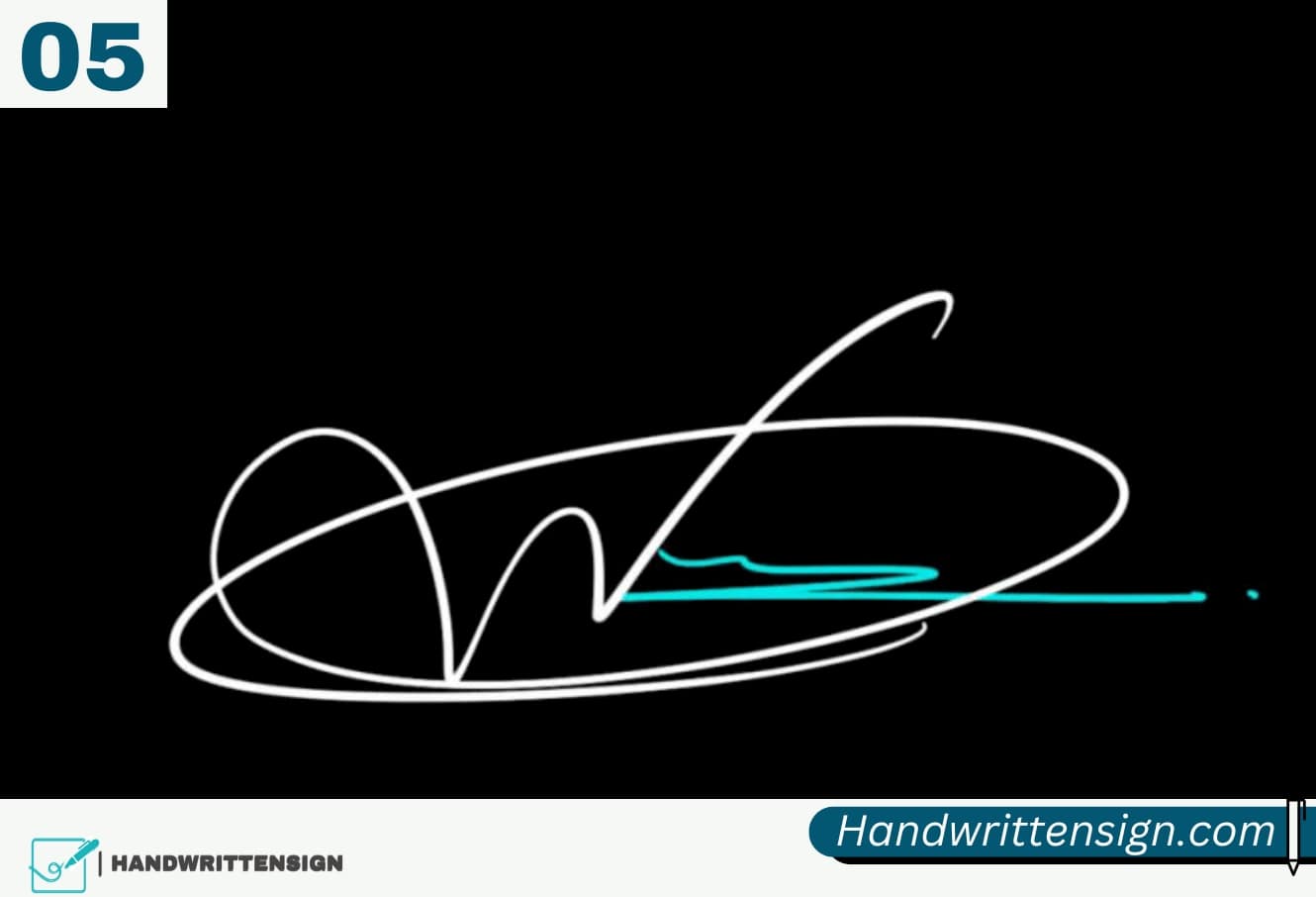 W Letter Signature Style With Examples in 2025