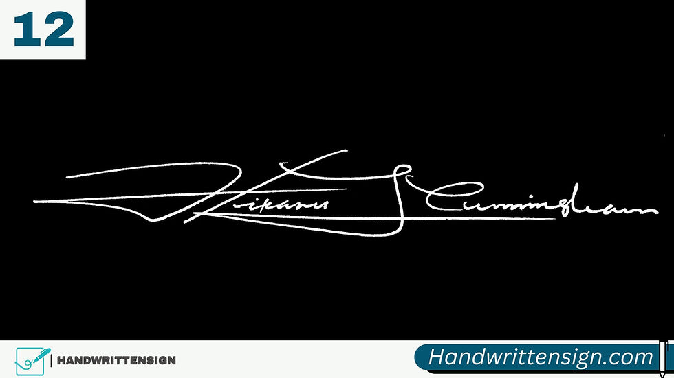 H Letter Signature Style With Examples in 2024