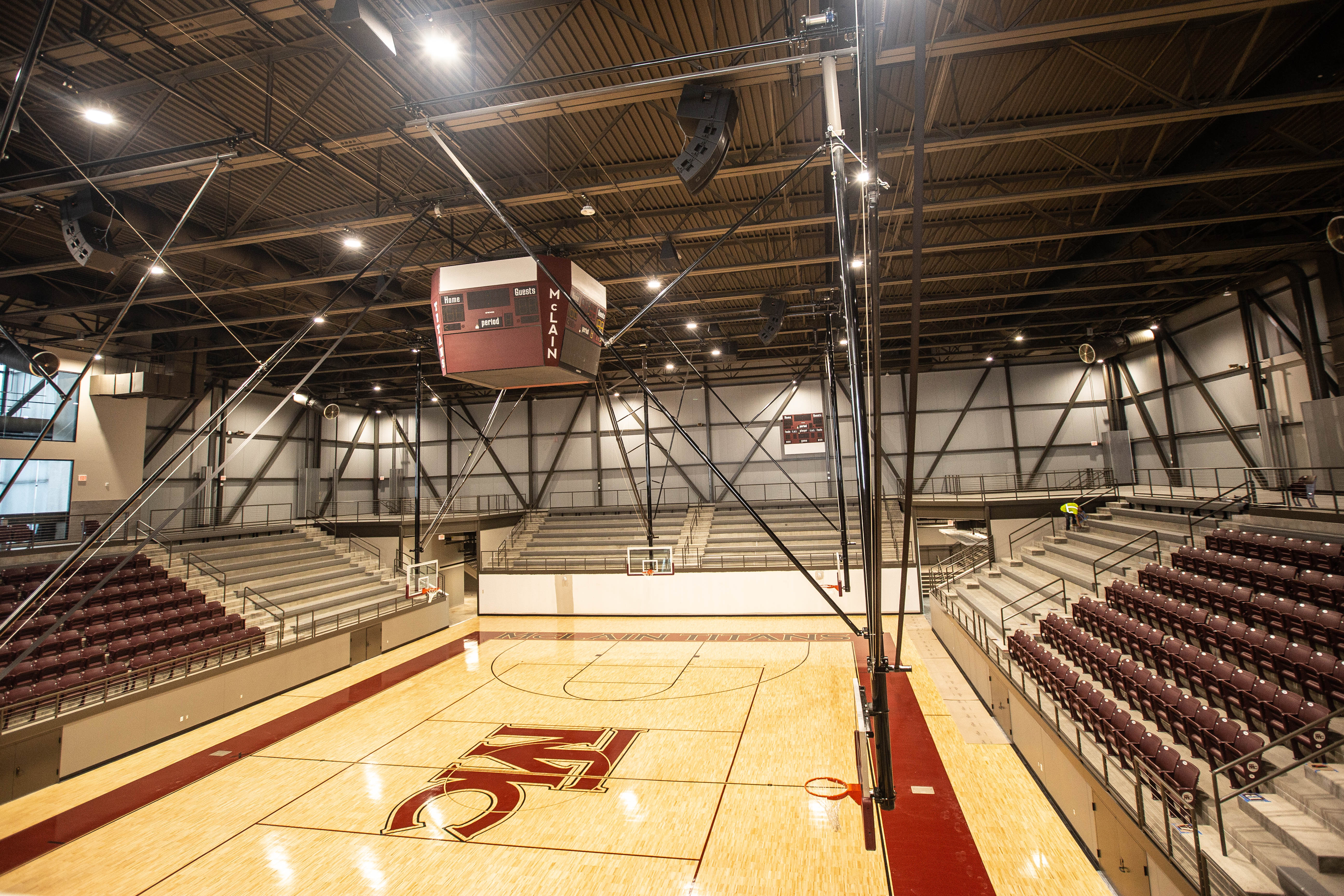McLain High School arena | Reed Architecture