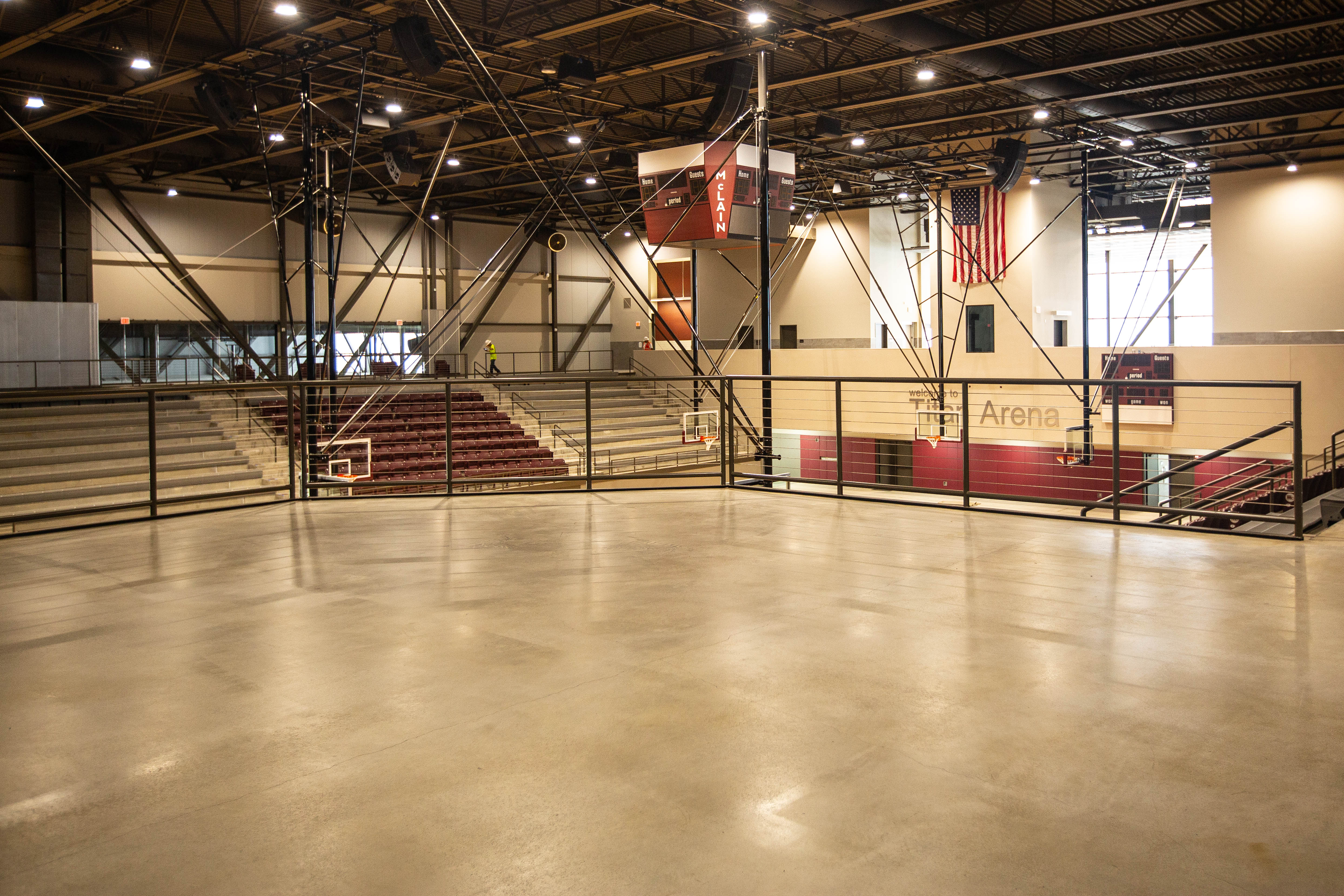 McLain High School arena | Reed Architecture