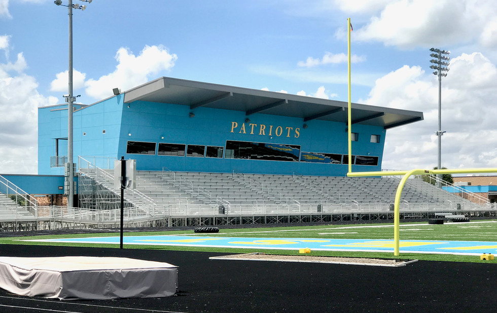 PC West football stadium | Reed Architecture