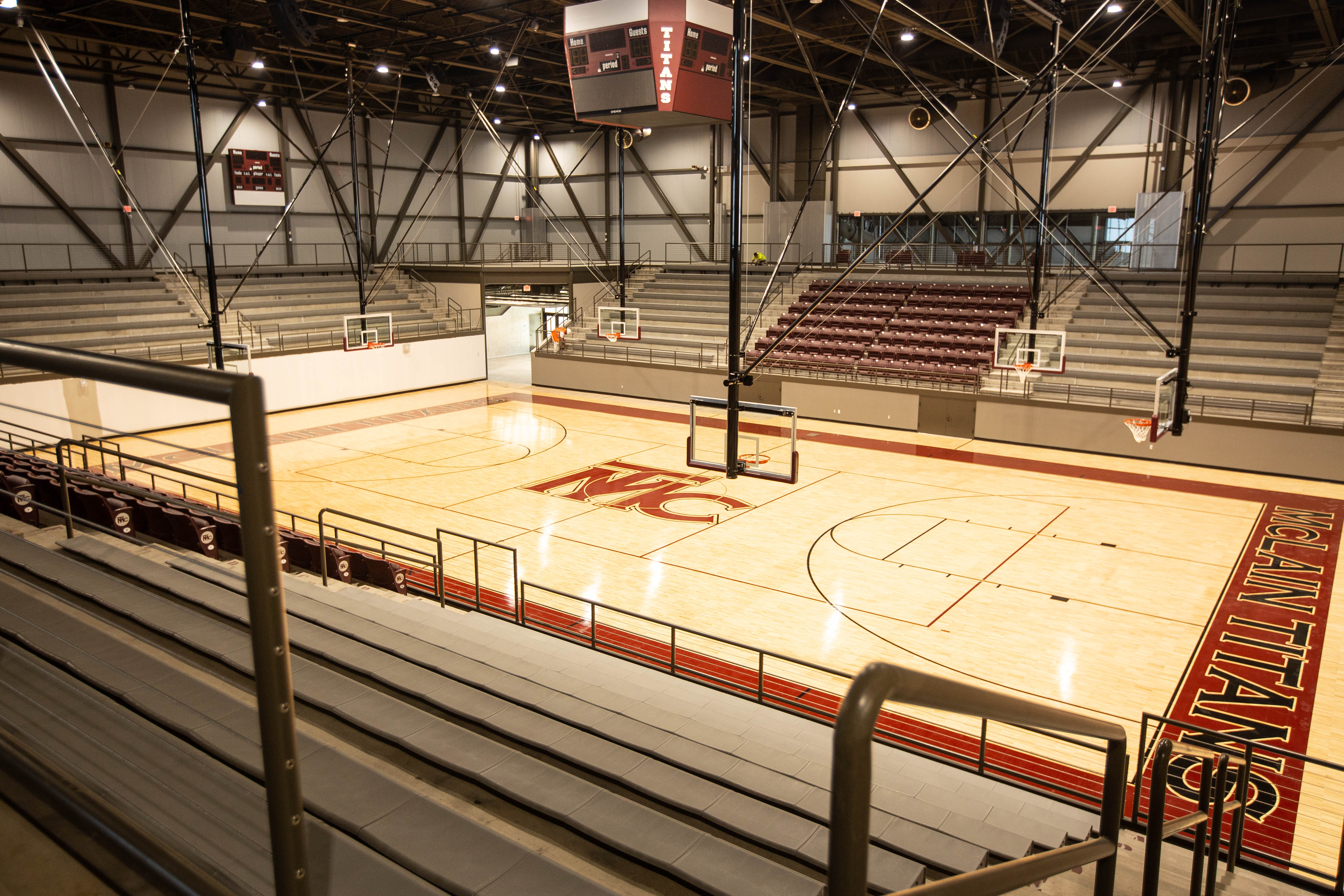 McLain High School arena | Reed Architecture