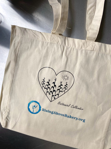 Bakery's tote bag | Risingabovebakeryinc