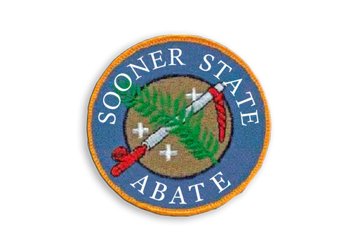4 Inch Sooner State ABATE Patch | Sooner State ABATE