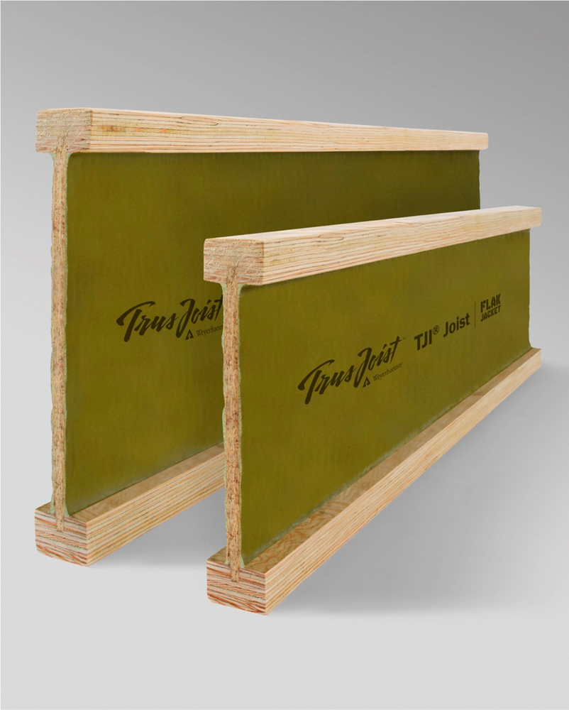 Formaldehyde-Based Resin Used in TJI Joists with Flak Jacket