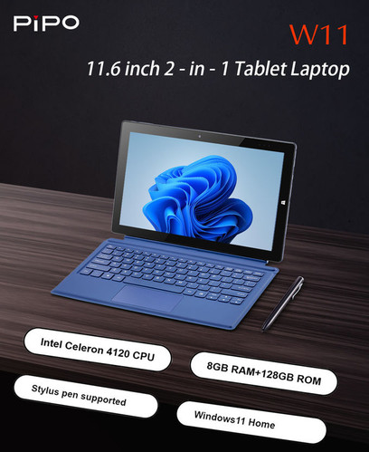 PiPO Laptop/Tablet 2in1 128GB Windows 10 c/ teclado e caneta | VIVASHOP ...