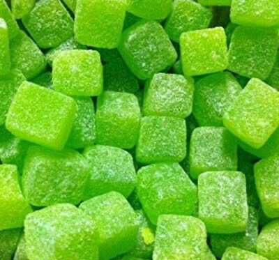 Apple Sour Cubes | Wicked Candy Uk