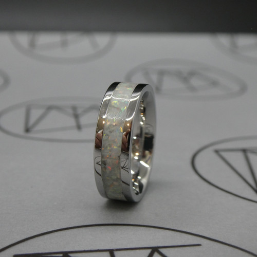 8mm Stainless Steel Inlay Ring | This Dad Made That