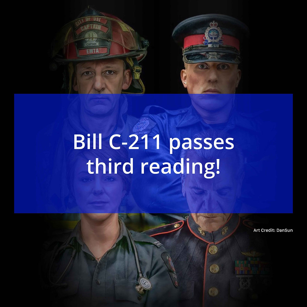 Bill C-211 Enters Senate!