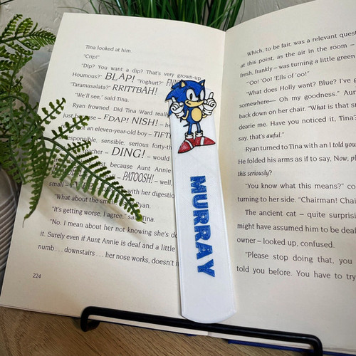 Sonic Inspired Bookmarks | Doge Studio