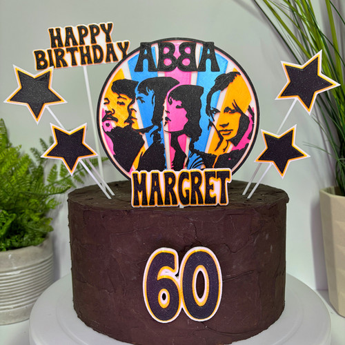 ABBA Inspired Cake Toppers | Doge Studio