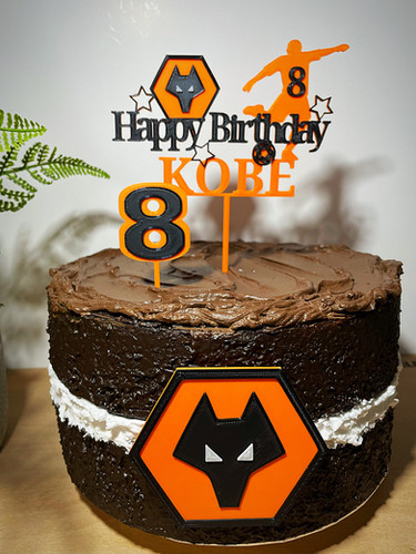 Football Inspired - Team Cake Topper Kit | Doge Studio