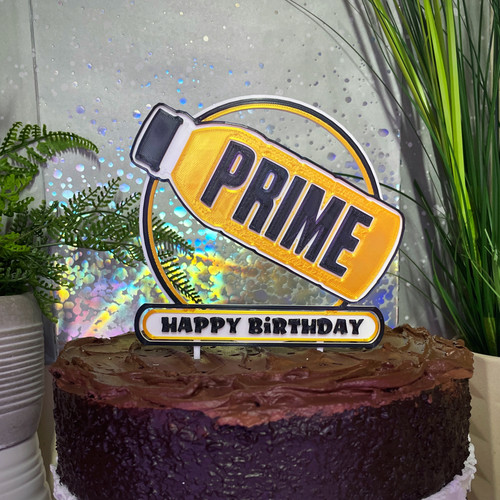 Prime Drink Inspired Cake Toppers | Doge Studio