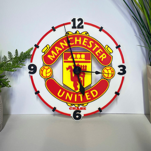 Manchester Football Club Inspired Wall Clocks | Doge Studio