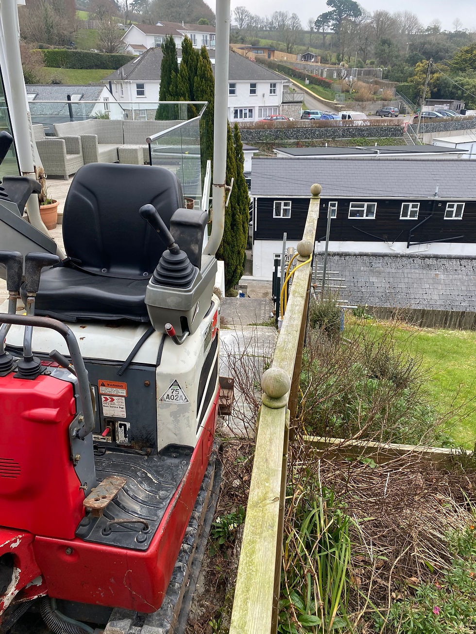 Groundworks & Decking, Penavon | Projects | Greenstone Construction ...