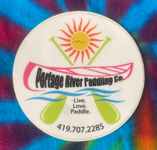 Vinyl Sticker - 2" | portage-river-paddle