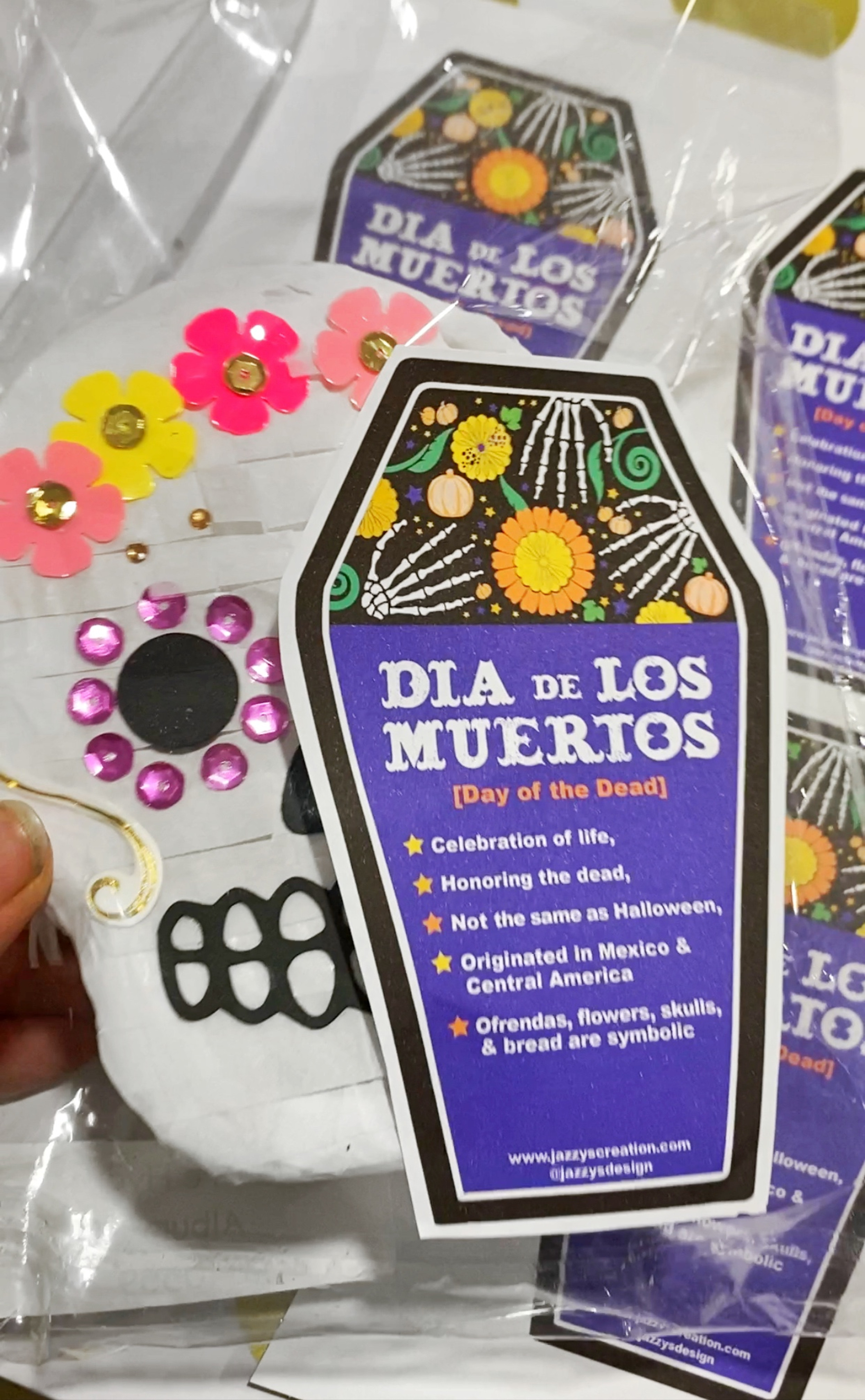 Dia De Los Muertos (Mini Skull Piñata)