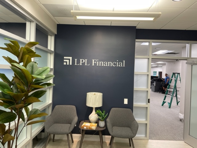 Dimensional Letters are a great choice for a lobby sign