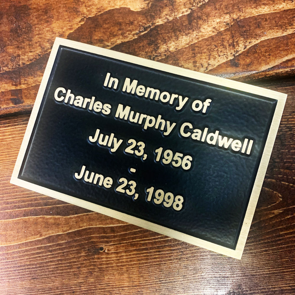Cast Bronze Plaques for Dedications