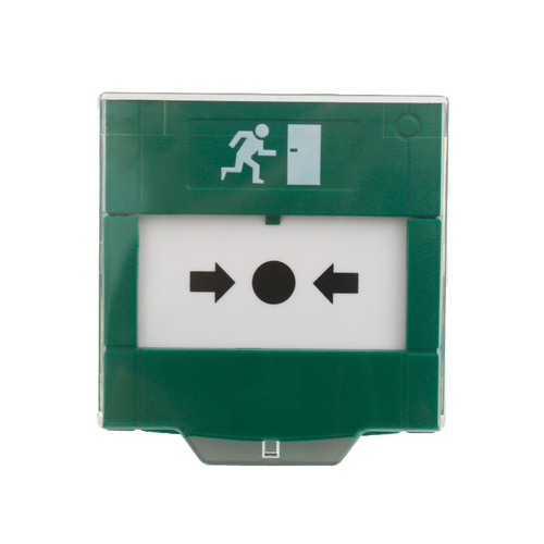 Golmar GM-PEV-EM SE Green break glass unit | Safelink Services