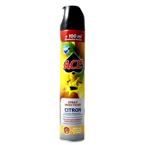 ACE Insecticide Spray Citron 300ml + 100ml free (included) | Topodom