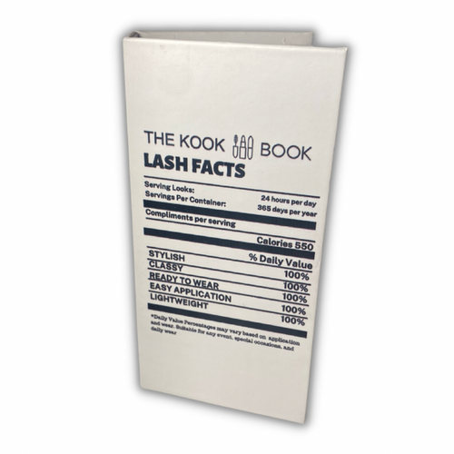 Lash Facts - Strip Lashes | Kook Book Cosmetics