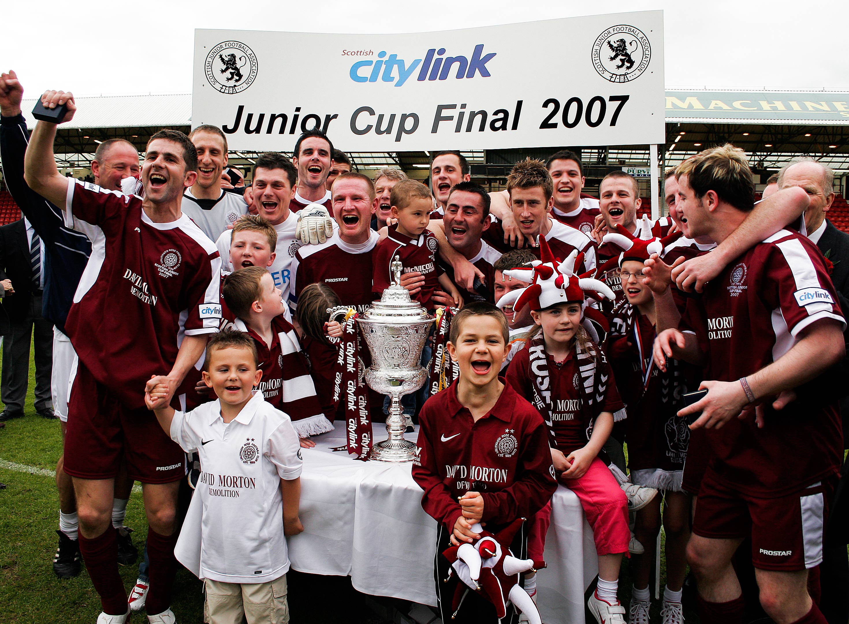 2007 Scottish Cup Winners | linlithgowrose