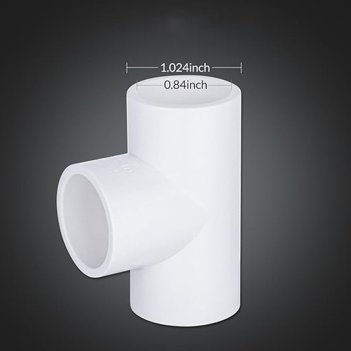 TEE PVC 1/2" SCHEDULE 40 | Total Construction