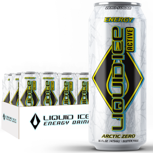 Arctic Zero Active - Sugar Free, with Caffeine and Taurine 16 oz (12 ...